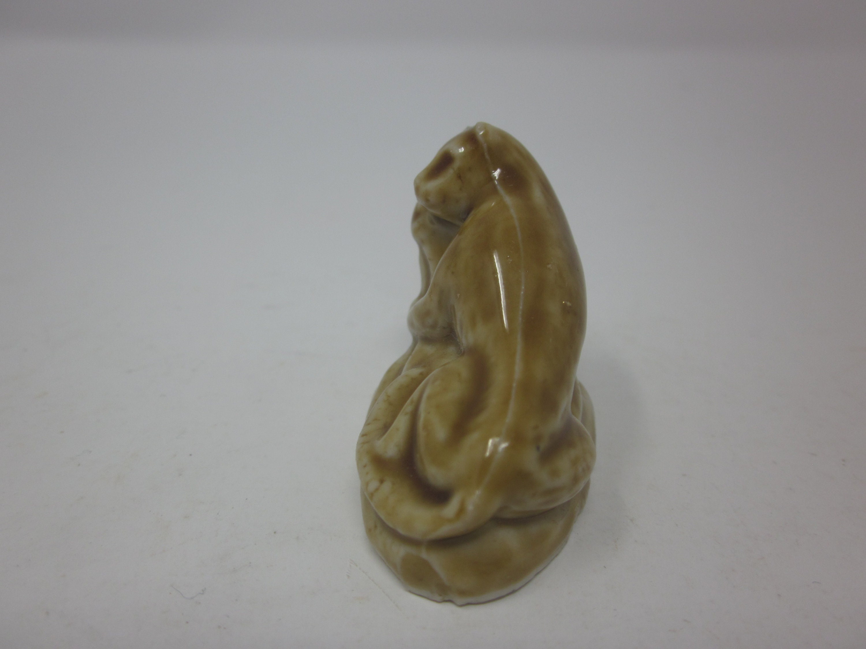 Wade Whimsies Tan Lemur Red Rose Tea Wades Ceramic Figurine Collectible ...