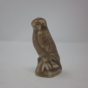 Wade Whimsies Tan Hawk Red Rose Tea Wades Bird Ceramic Figurine ...
