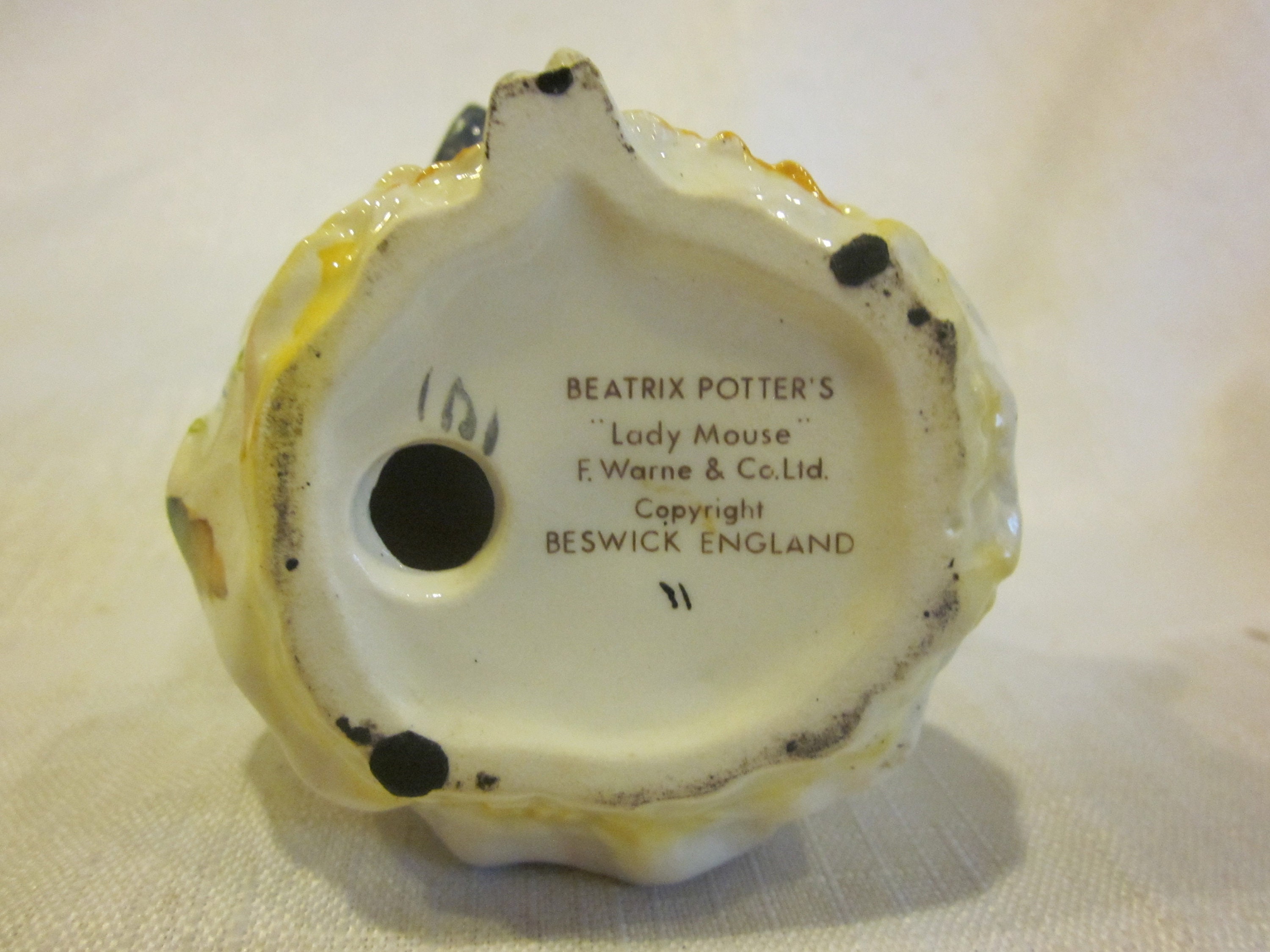 Beswick Lady Mouse Figurine Beatrix Potter Figurine F Warne & Co - Etsy