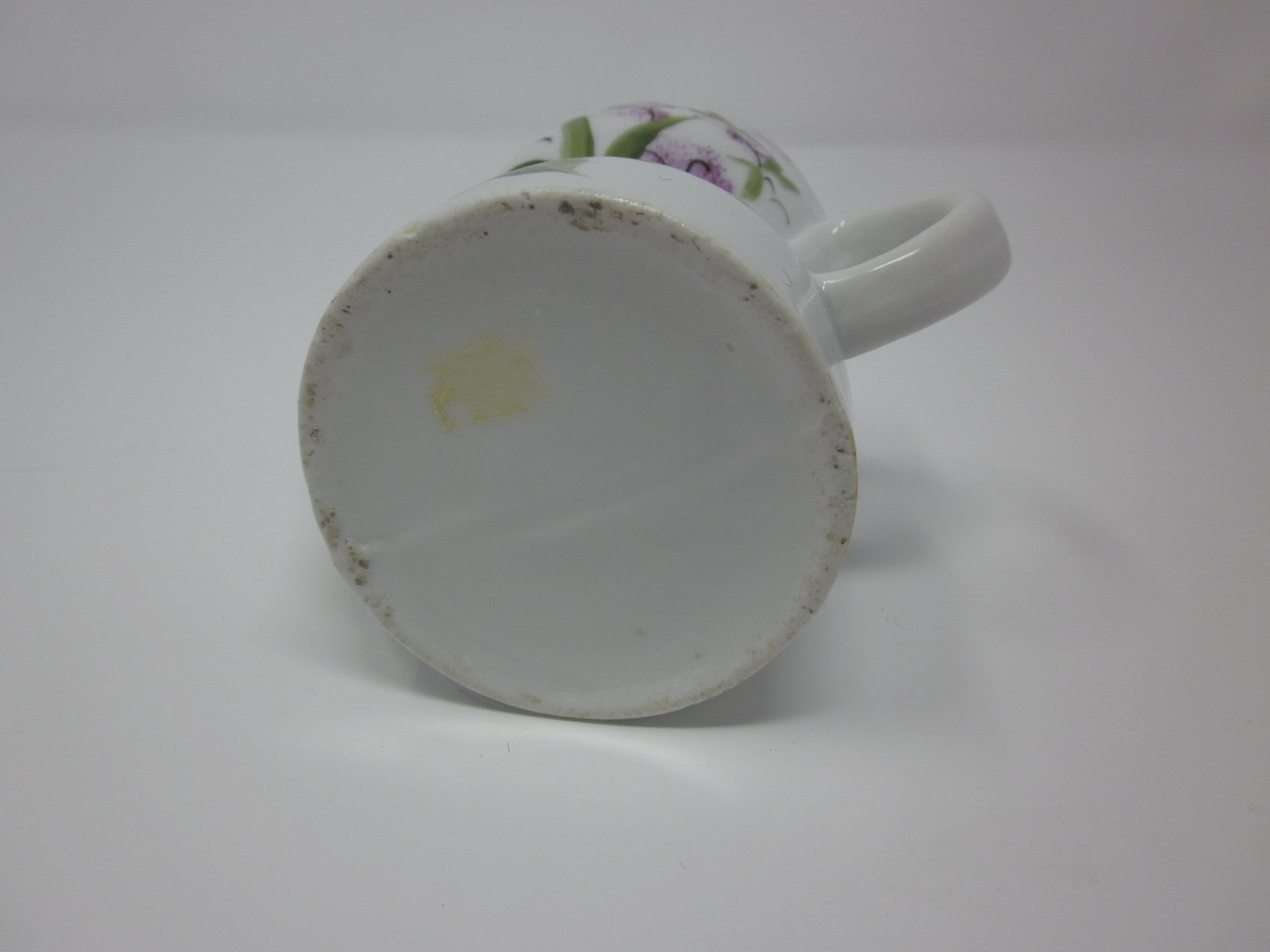 Vintage Shaving Mug With Scuttle, Hand-painted Floral Bath Decor - Etsy
