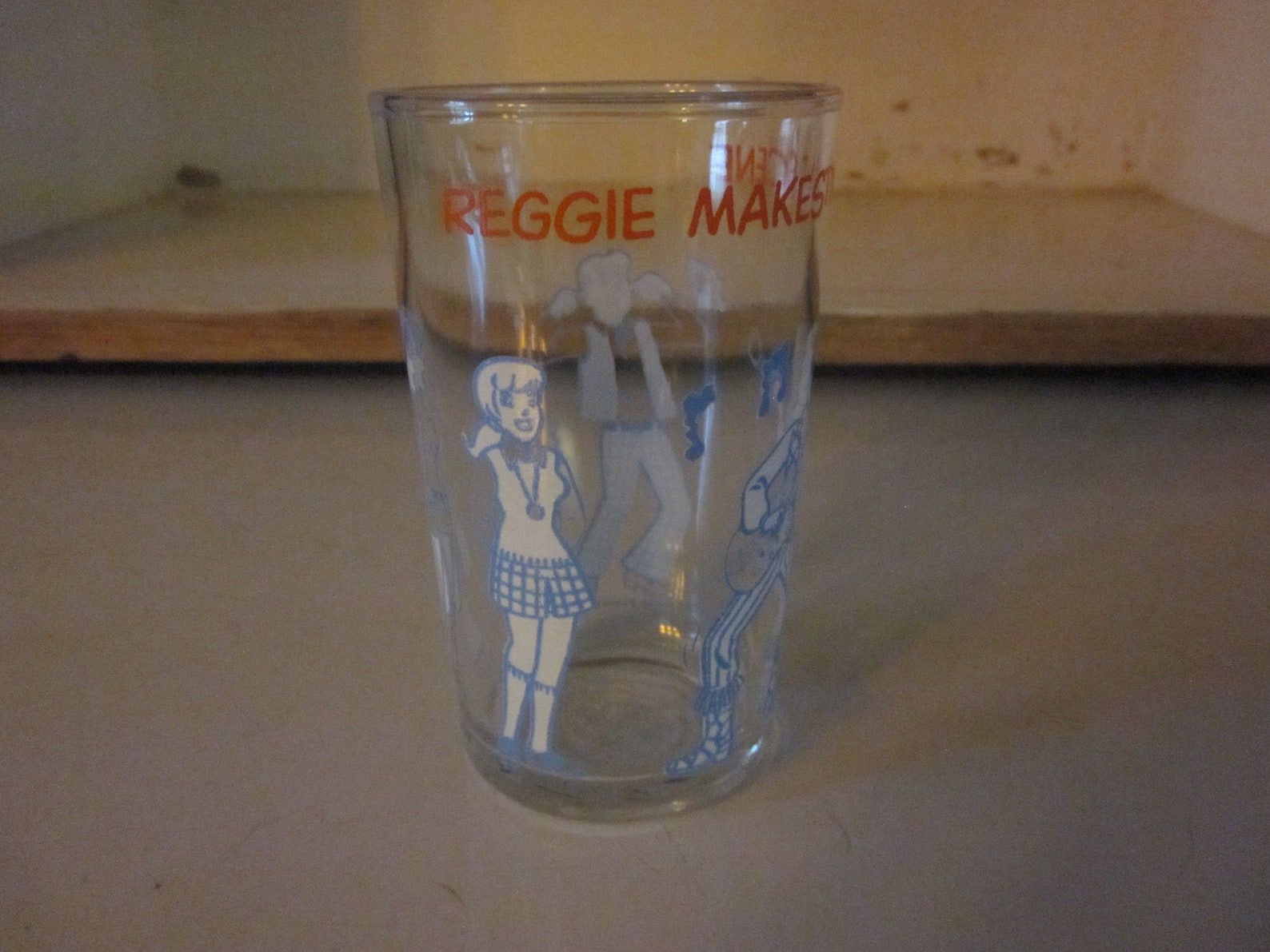 Vintage Archie Comics Collectible Glass reggie Makes the - Etsy