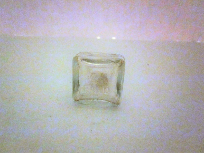 Small Vintage Glass Inkwell Vintage Inkwell Vintage Office - Etsy