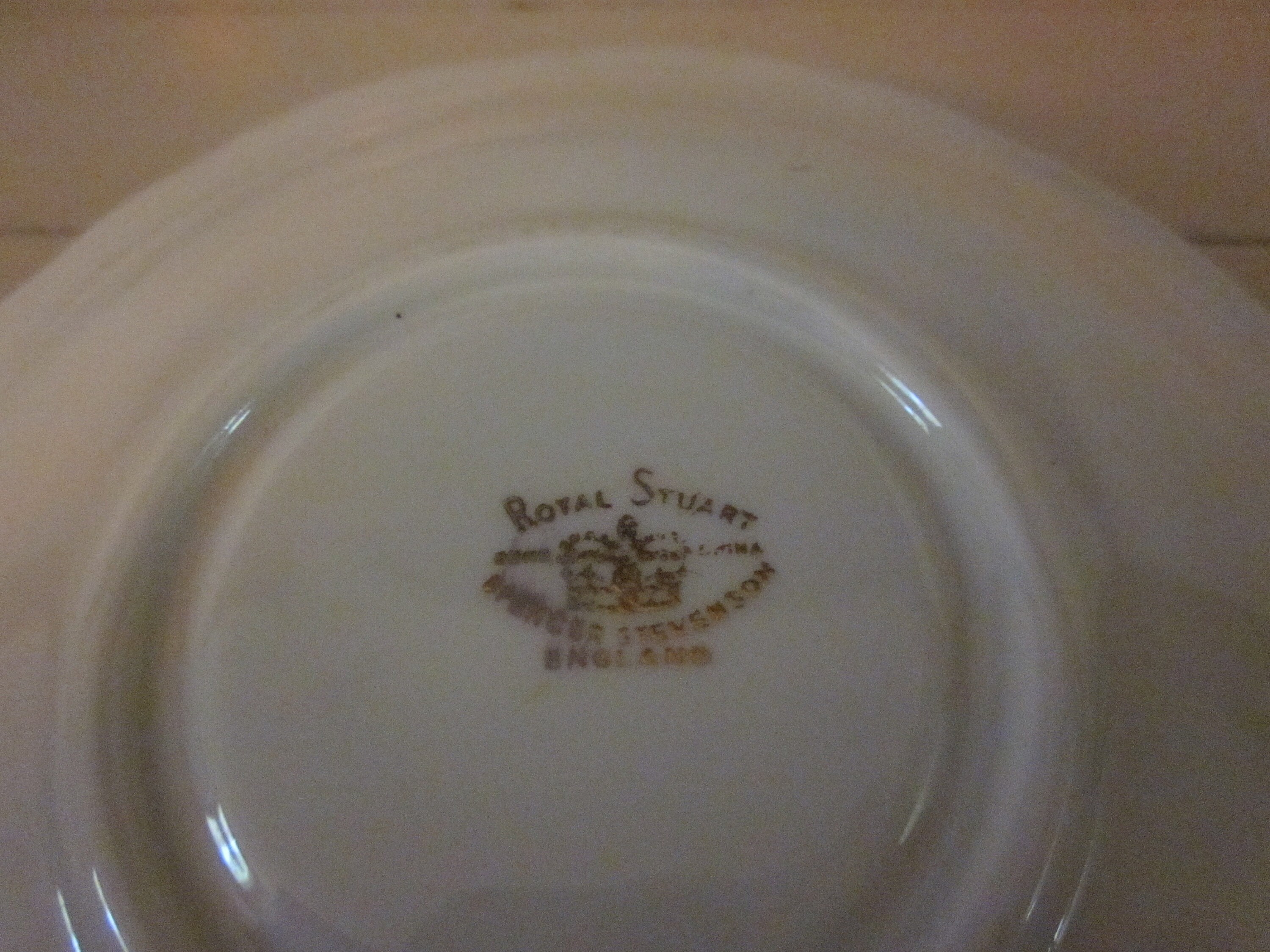 Vintage Royal Stuart Fruit Teacup & Saucer, English Bone China - Etsy