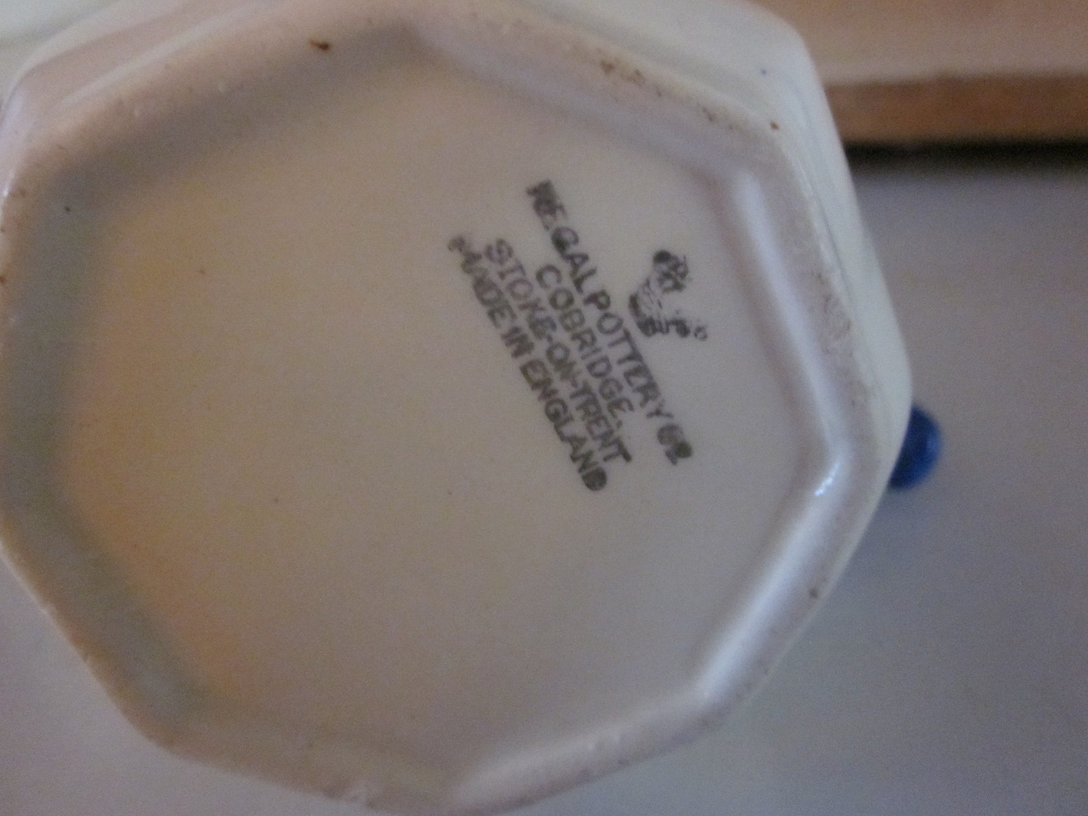 Regal Pottery Cobridge Stoke on Trent Teapot Vintage Blue and - Etsy