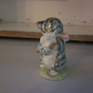 Royal Albert Miss Moppet Figurine Peter Rabbit Cat Figurine - Etsy