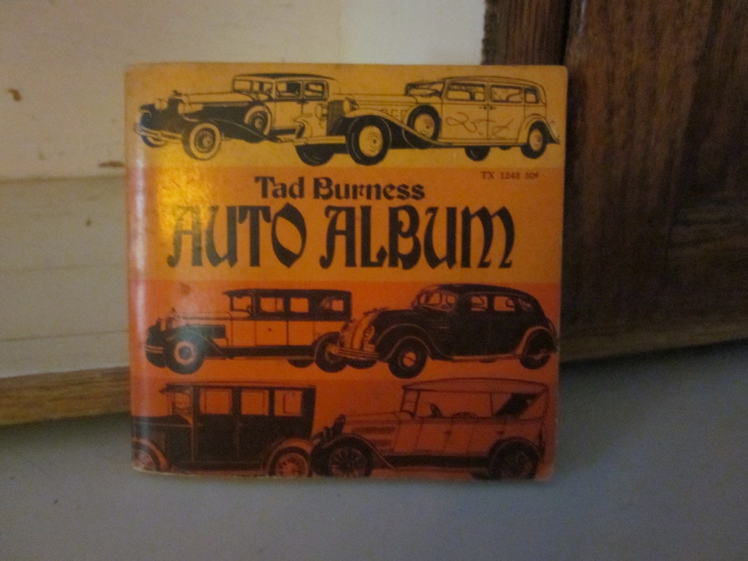 Tad Burness Auto Album Scholastic Books 1969 Auto Comic Strip ...