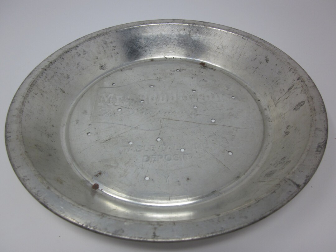 Vintage Table Talk 8"pie Tin - Vintage Pie Plate, Vintage New England ...