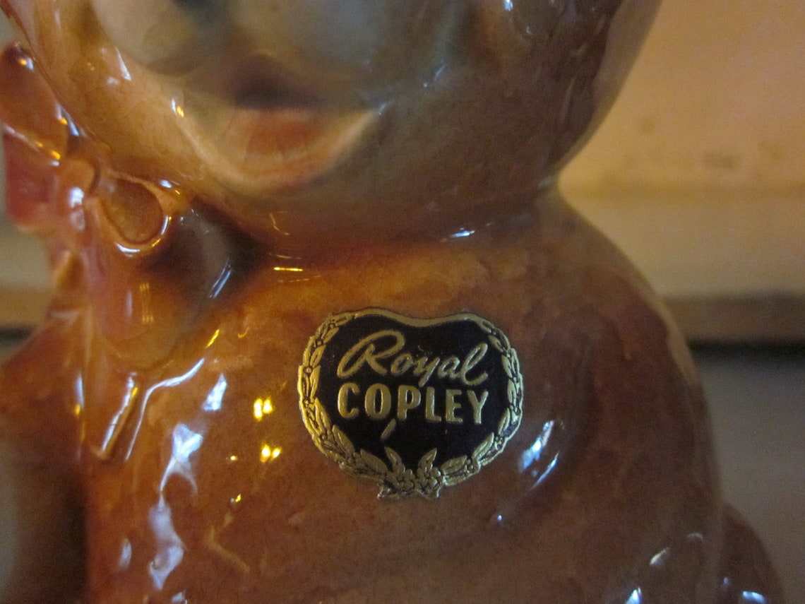 Royal Copley Teddy Bear Planter Vintage Royal Copley Ceramic - Etsy