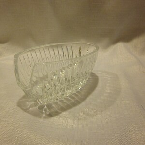 Vintage Princess House Lead Crystal Spoon/fork Caddy Princess House ...