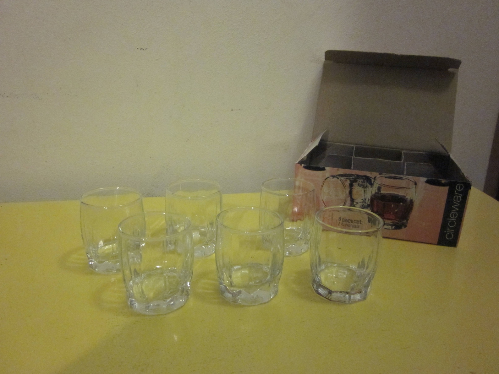 Vintage Set of Six Circleware Shot Glasses in Original Box - Etsy