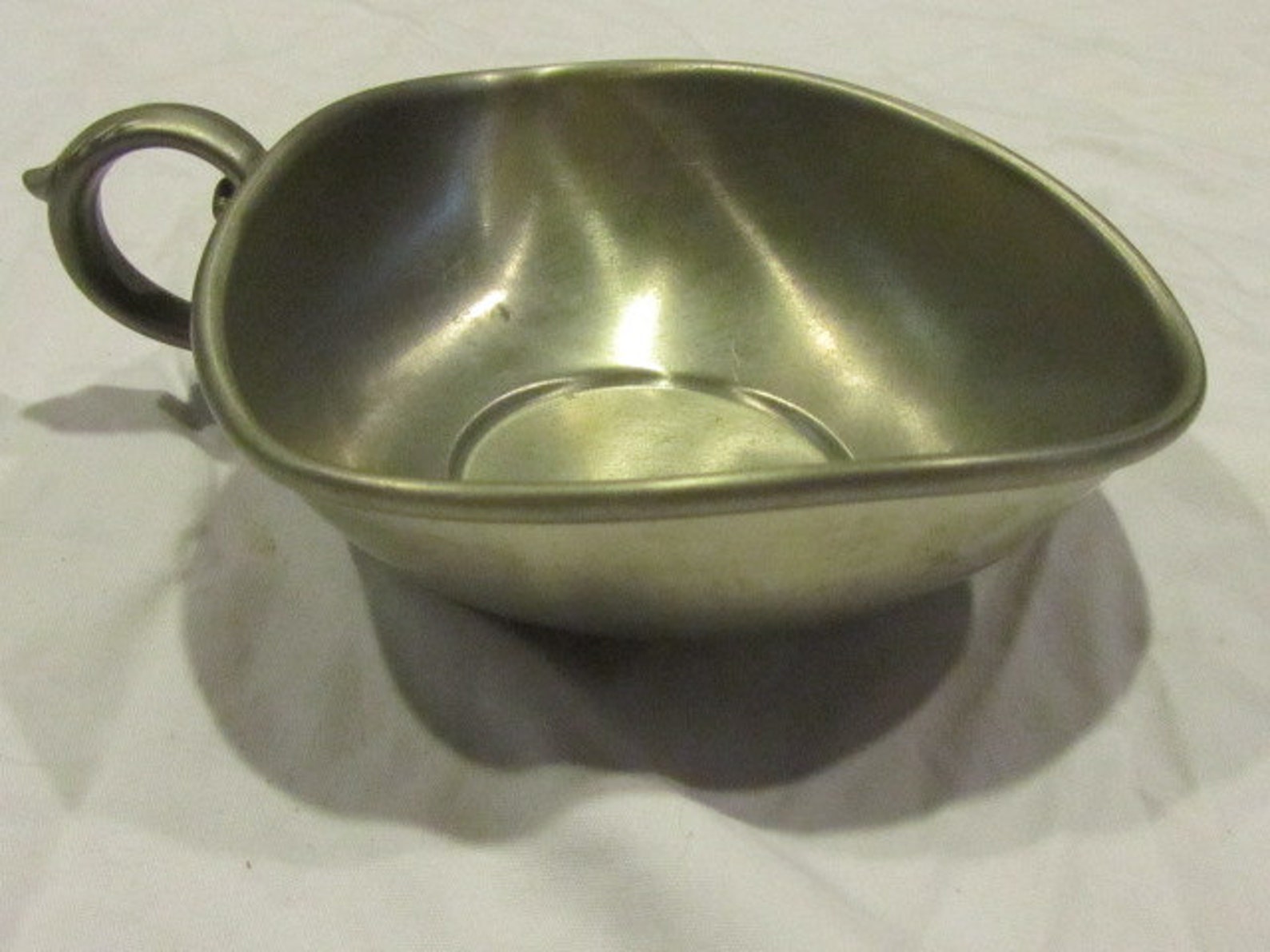 Priesner Pewter Bowl Pewter Nappy Dish - Etsy