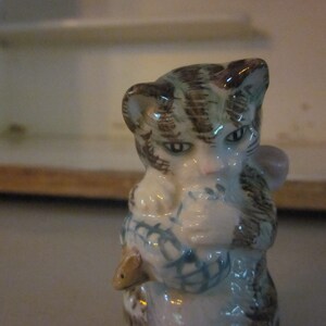 Royal Albert Miss Moppet Figurine Peter Rabbit Cat Figurine - Etsy