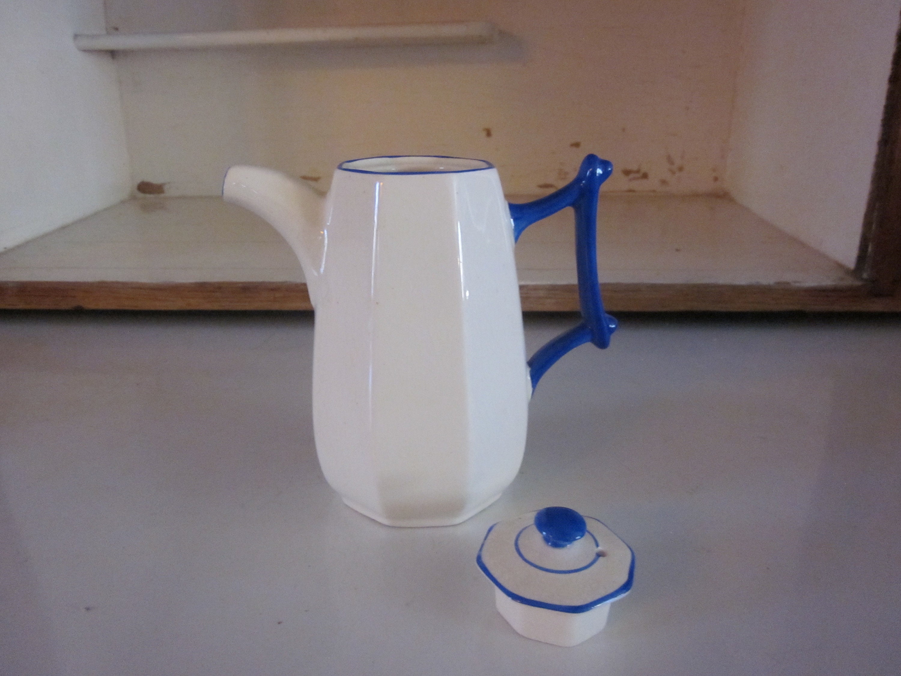 Regal Pottery Cobridge Stoke on Trent Teapot Vintage Blue and - Etsy