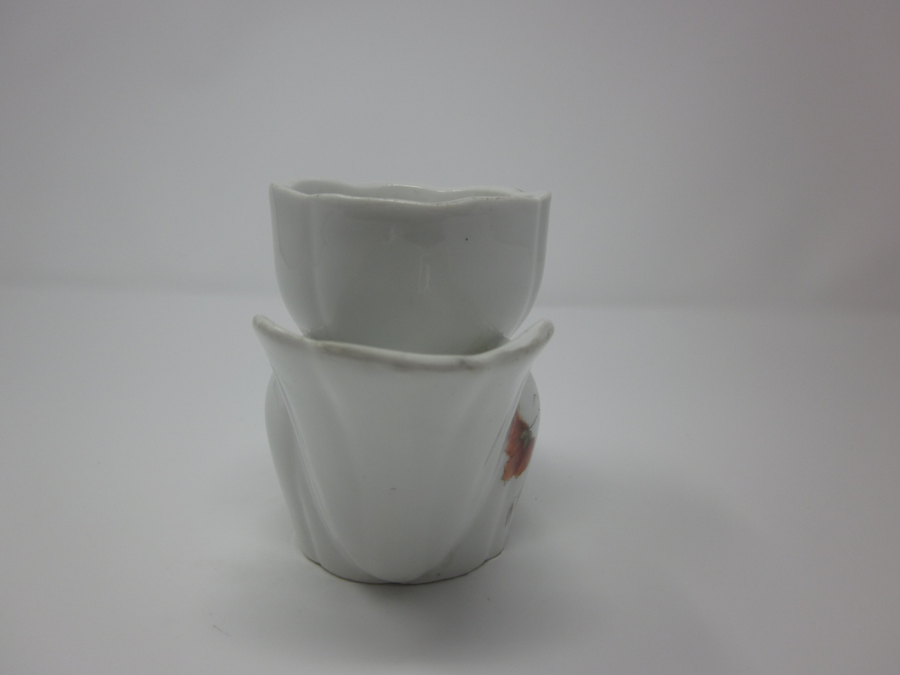 White Shaving Mug With Scuttle Vintage Shaving Mug and Scuttle - Etsy