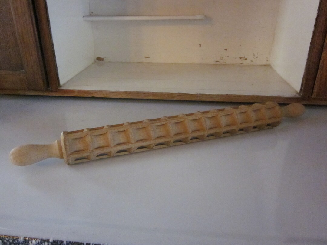Vintage Wooden Ravioli Maker Ravioli Rolling Pin Ravioli Roller - Etsy