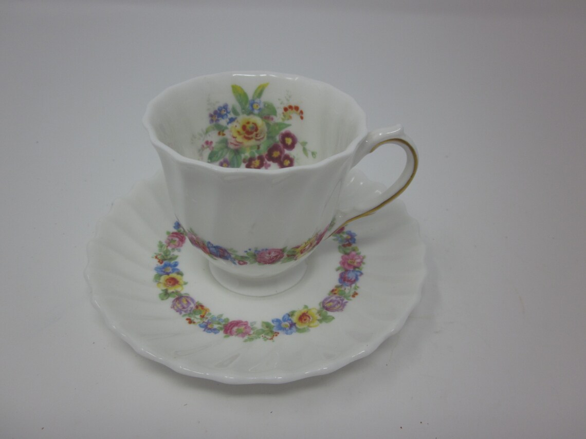Royal Doulton Evesham Demitasse Cup and Saucer H4832 English - Etsy