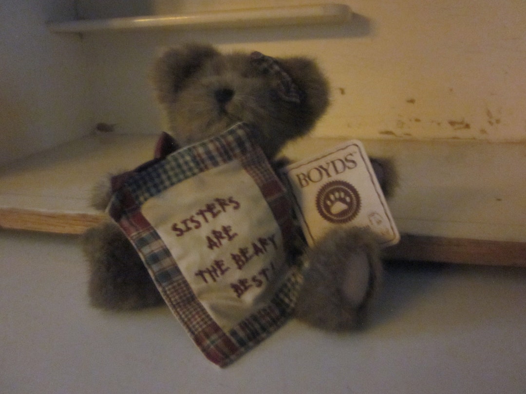 Boyds Bears Sissy B Bear Sisters Are the Beary Best Quilt - Etsy