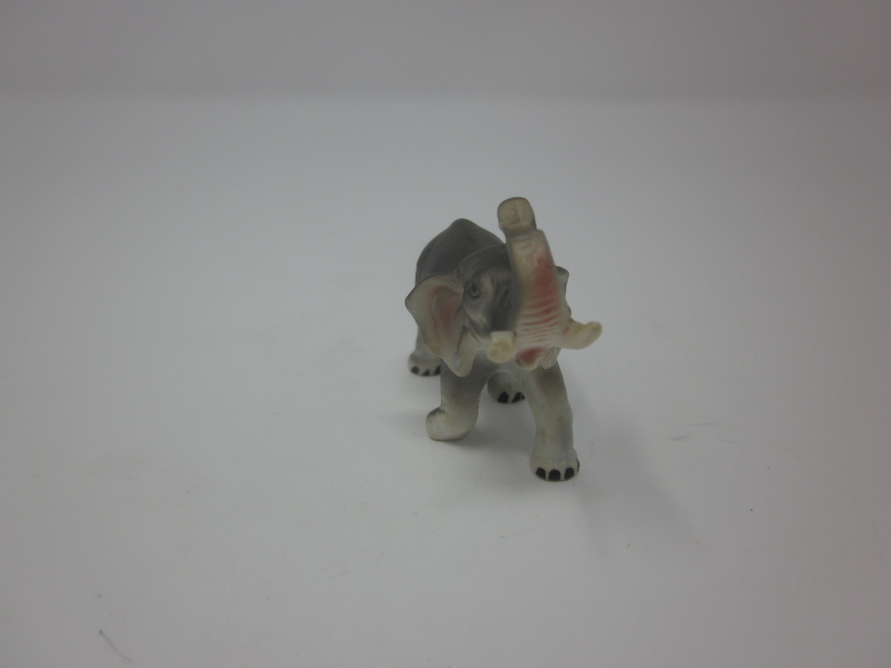 Miniature Ceramic Elephant Figurine Miniature Elephant - Etsy