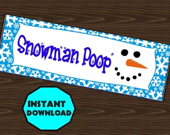Snowman poop | Etsy