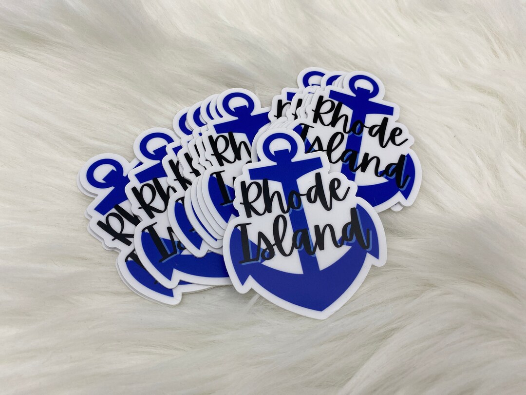 Rhode Island Magnet | RI Magnet | RI Anchor Magnet - Etsy