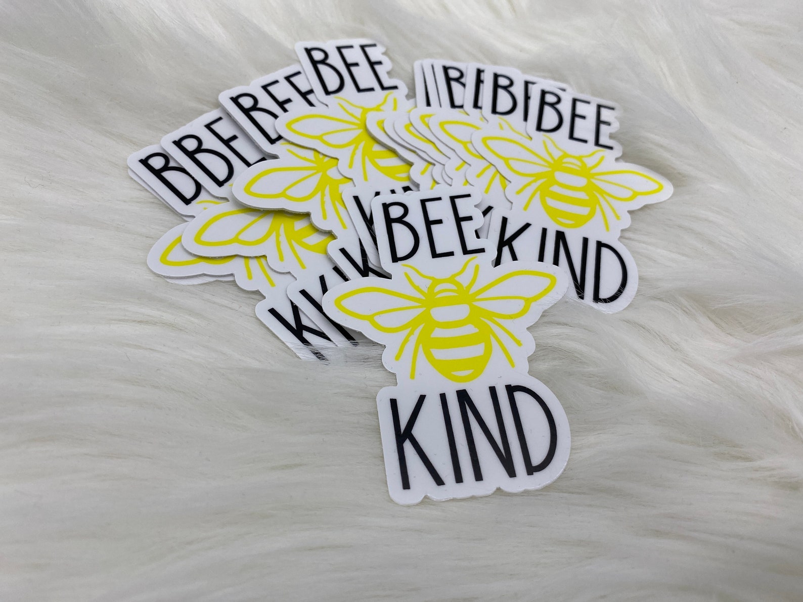 Bee Kind Sticker Bee Sticker Kindness Sticker - Etsy