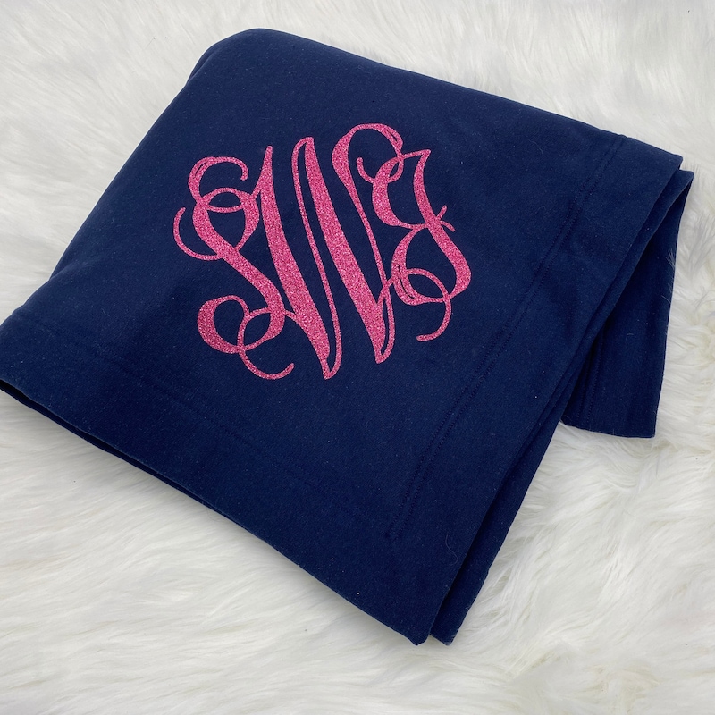 Monogrammed Blanket - Etsy