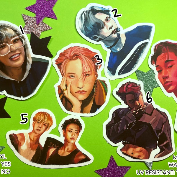Ateez Stickers - Etsy