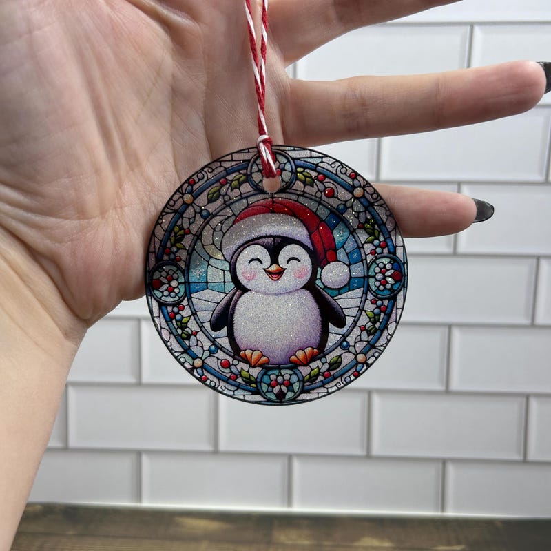 Glass Penguin - Etsy