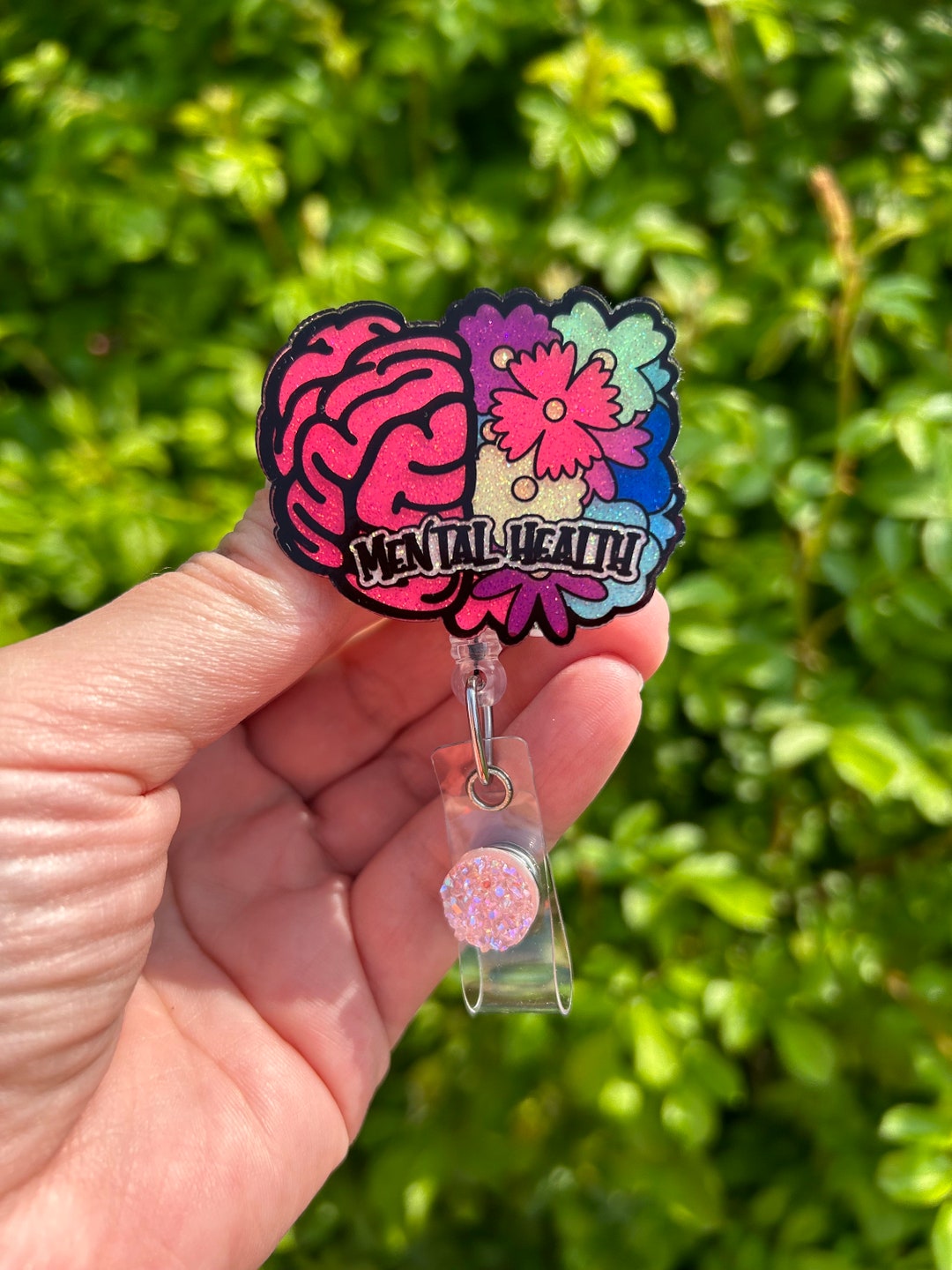 Mental Health Badge Reel, Mental, Health, Badge Holder, Psychiatrist ...