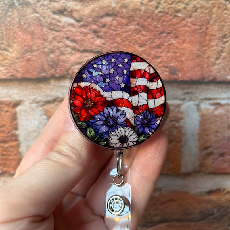 4th of July Stained Glass - Etsy