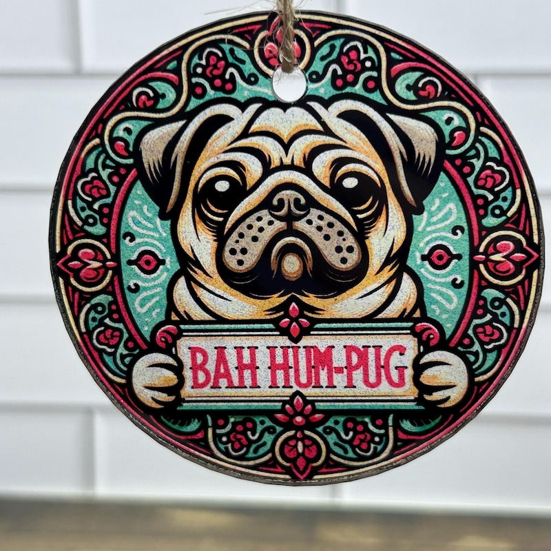Pug Ornament - Etsy