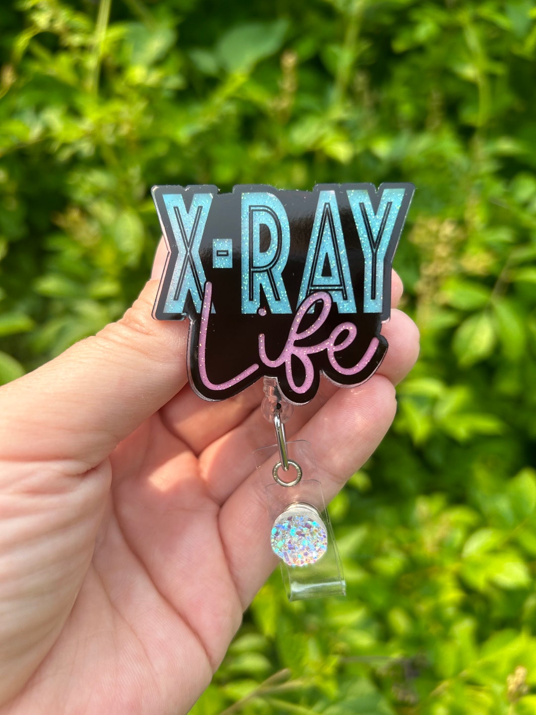 X-ray Life Badge Reel X-ray Cute Badge Reel Badge Holder - Etsy Australia