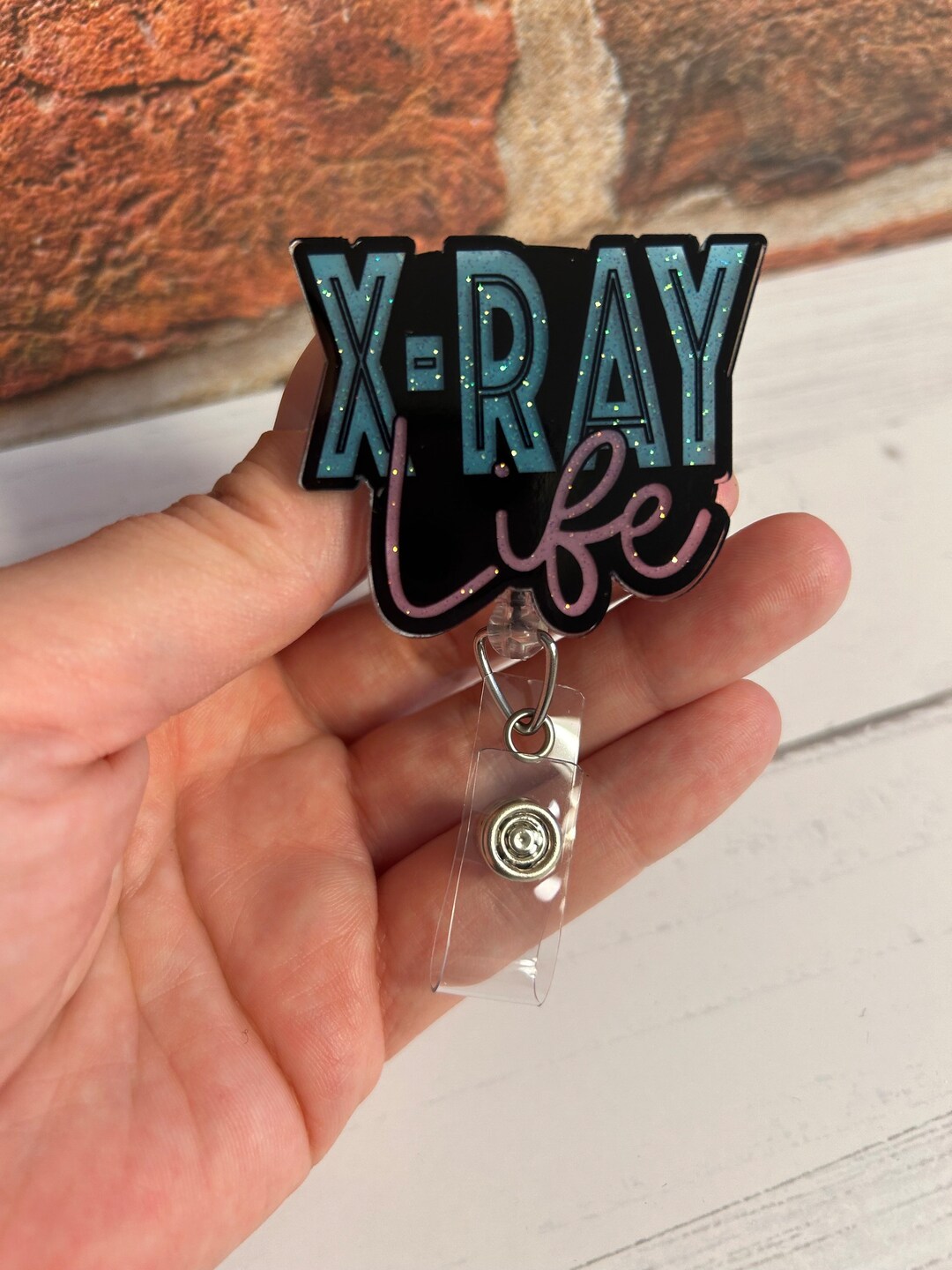 X-ray Life Badge Reel, X-ray, Cute Badge Reel, Badge Holder ...