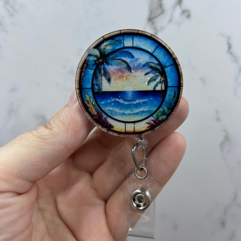 Beach Badge - Etsy