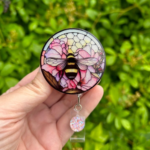 Stained Glass Bee - Etsy