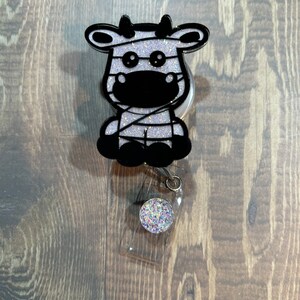 Mummy Cow Badge Reel, Cow, Mummy, Halloween, Halloween Badge Reel ...