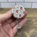 Strawberry Bow Badge Reel, Interchangeable ID Holder - Etsy