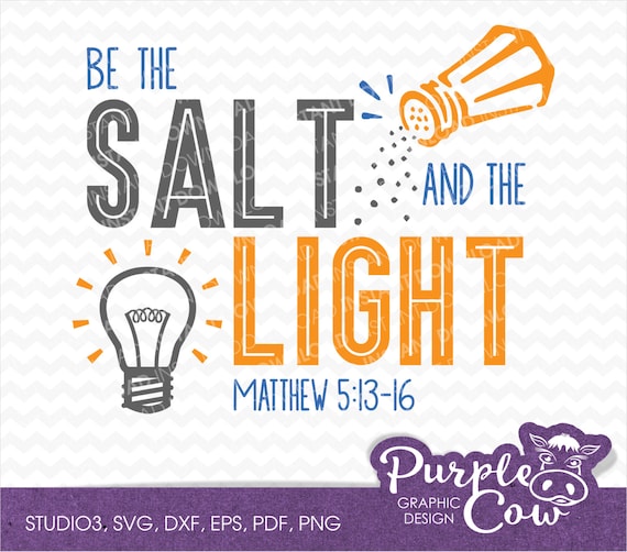 Be the Salt & the Light - Etsy