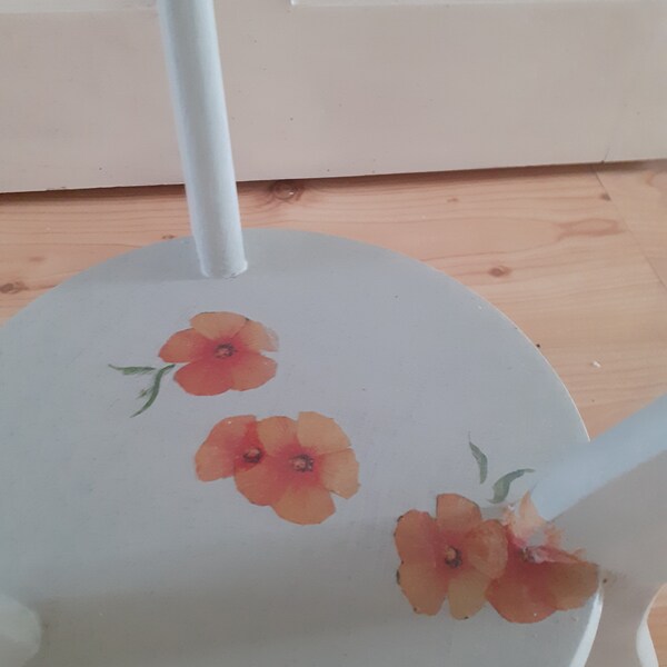 Decoupage Side Table - Etsy