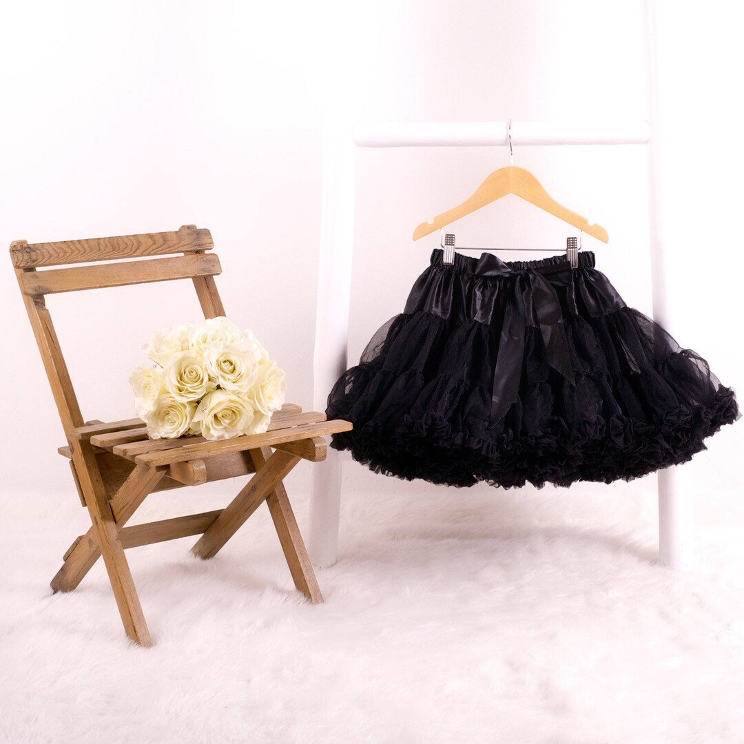 Girls Black Magic Fluffy Pettiskirt Tutu/tutu/birthday Gift/ Dancing ...
