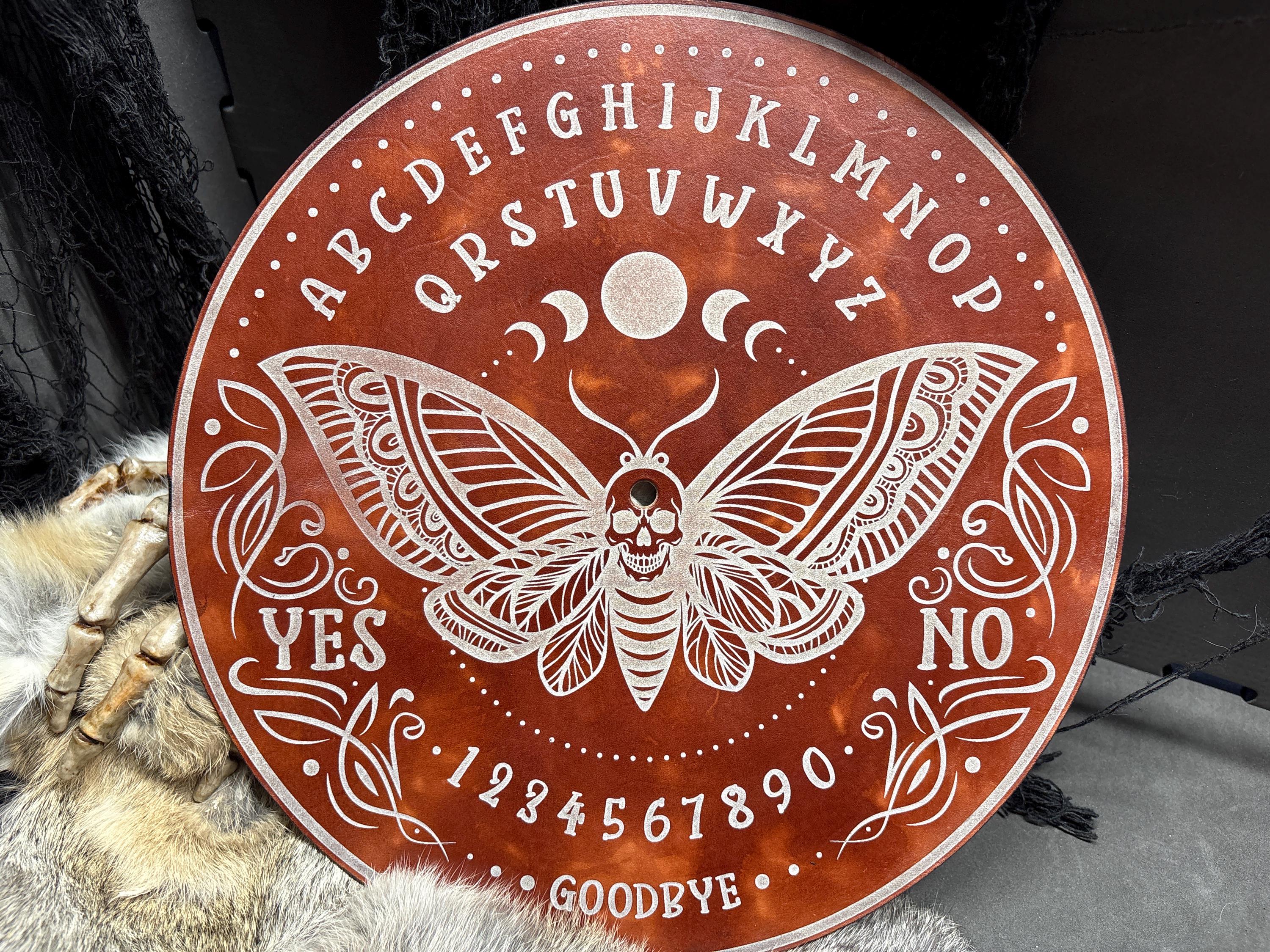 Ouija Board Leather Turntable Pad - Etsy