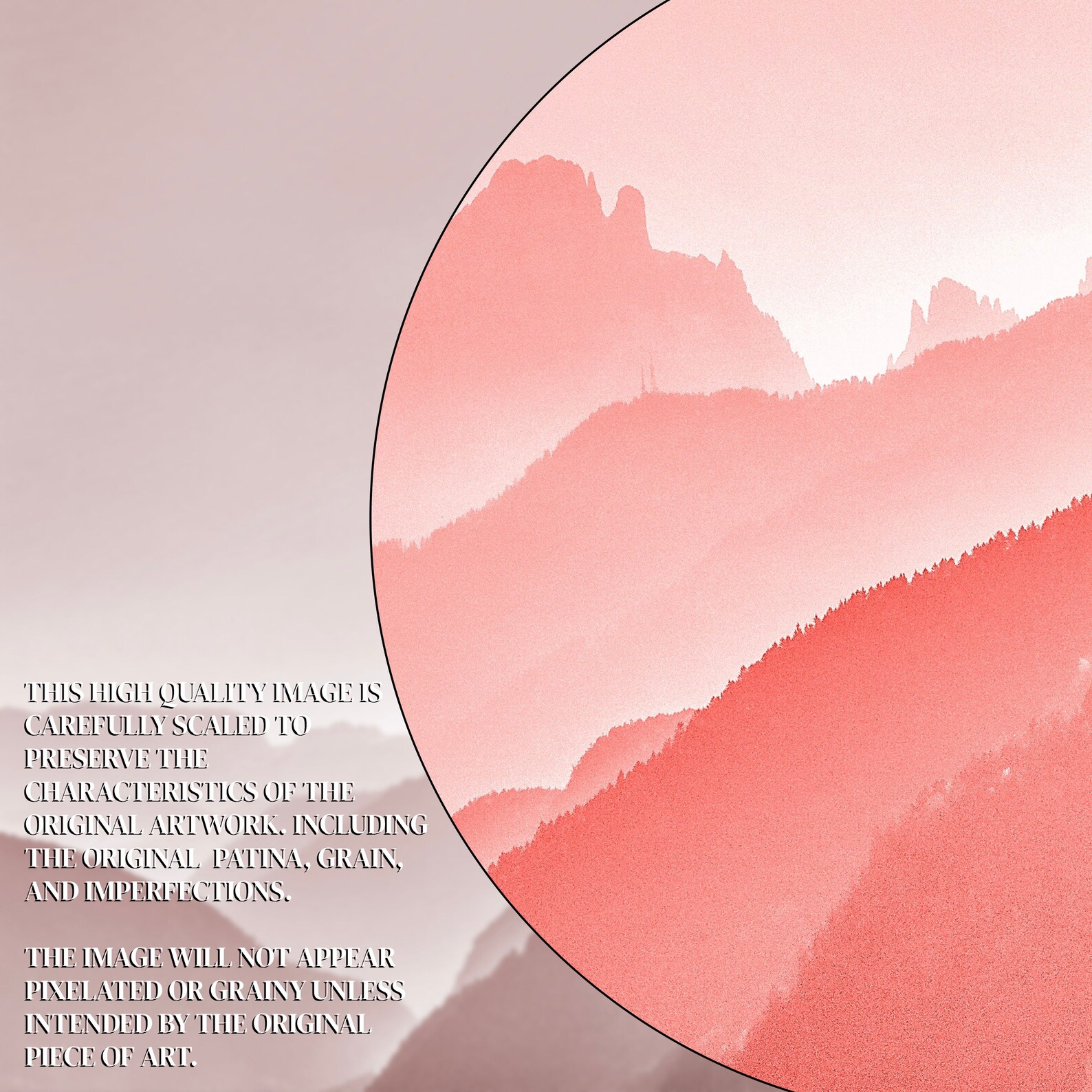 Pink Mountains Print | Printable Wall Art | Photography | Pink Art ...