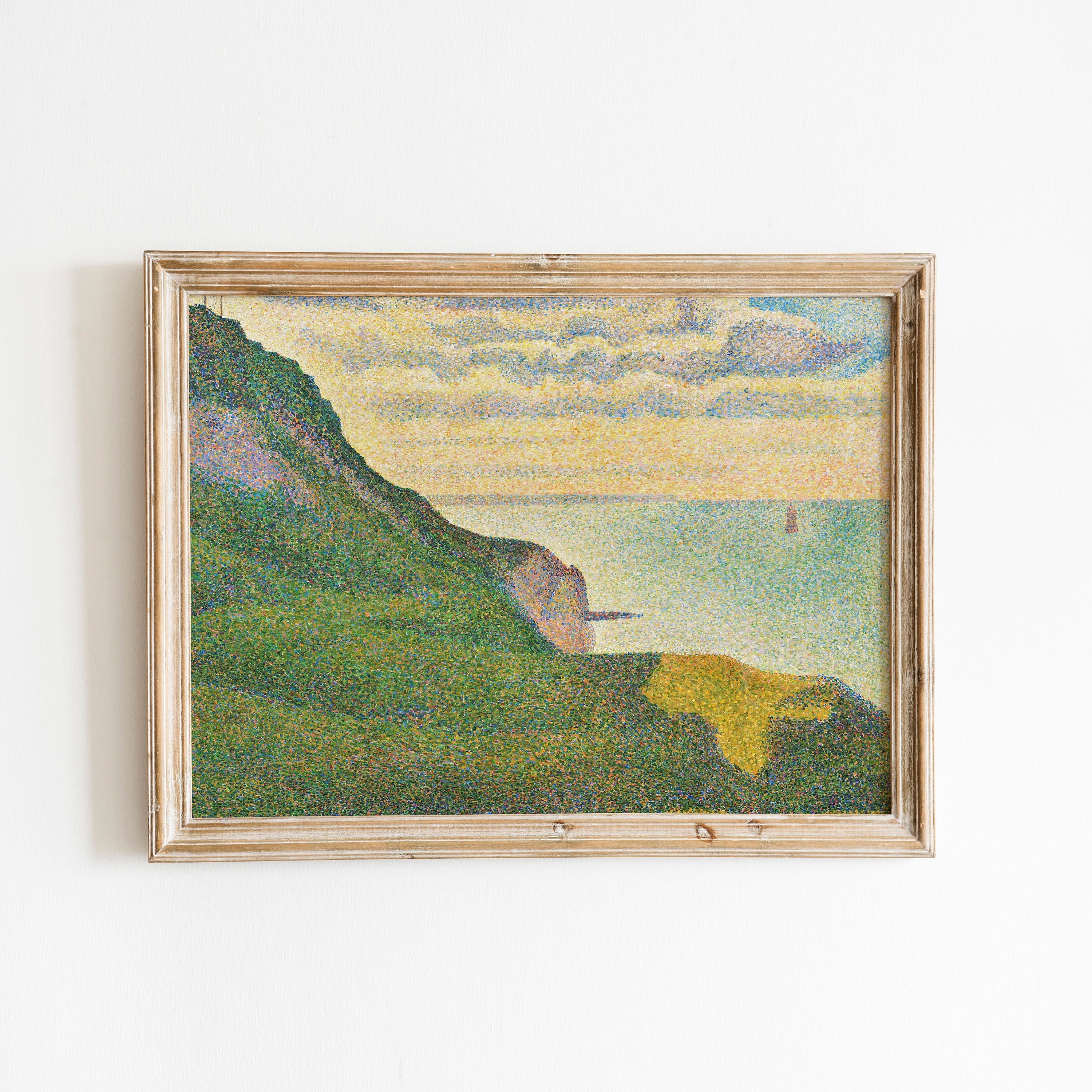 Normandy Print | Georges Seurat | Museum Printable Wall Art | Seurat ...