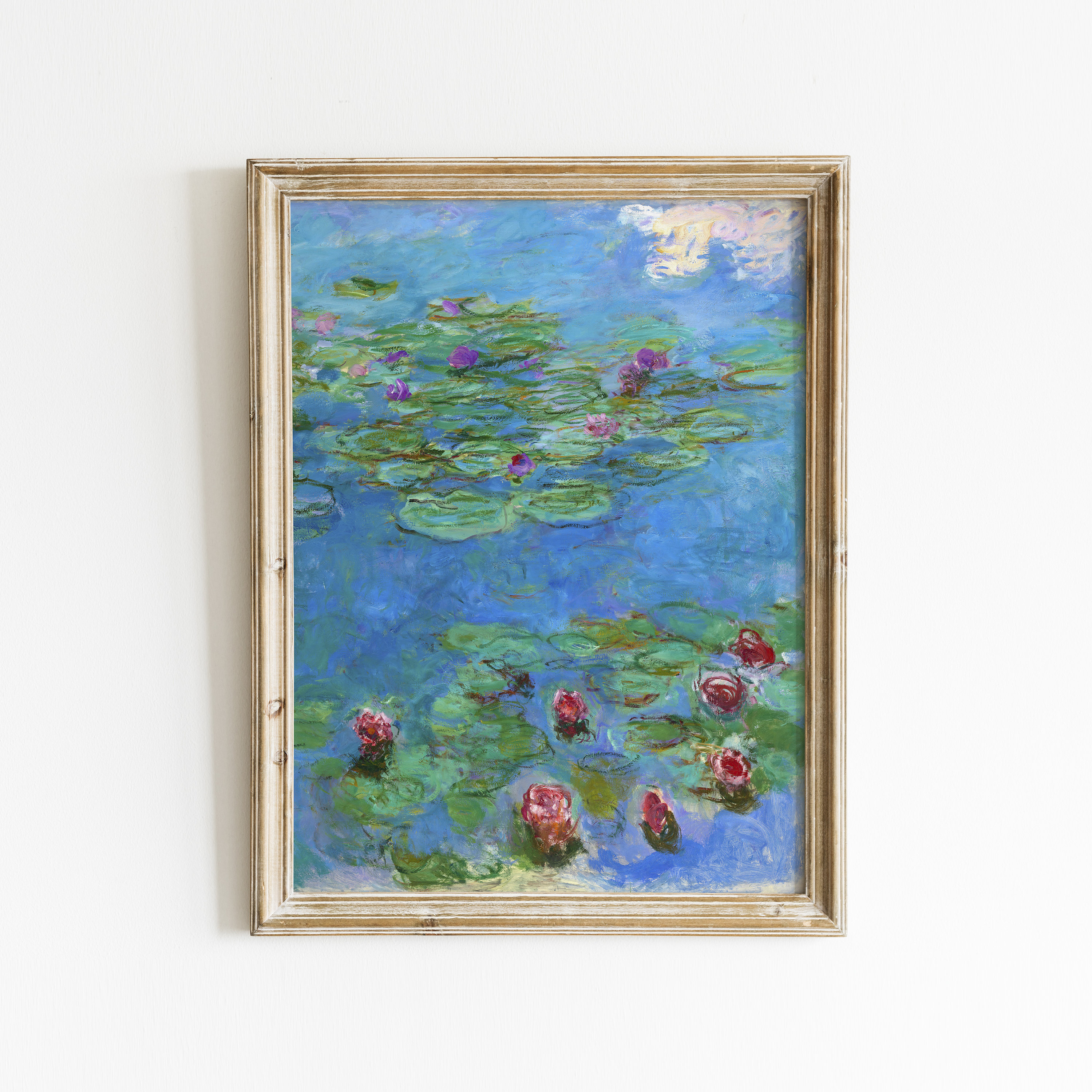 Water Lilies Print | Claude Monet | Museum Printable Wall Art | Vintage ...