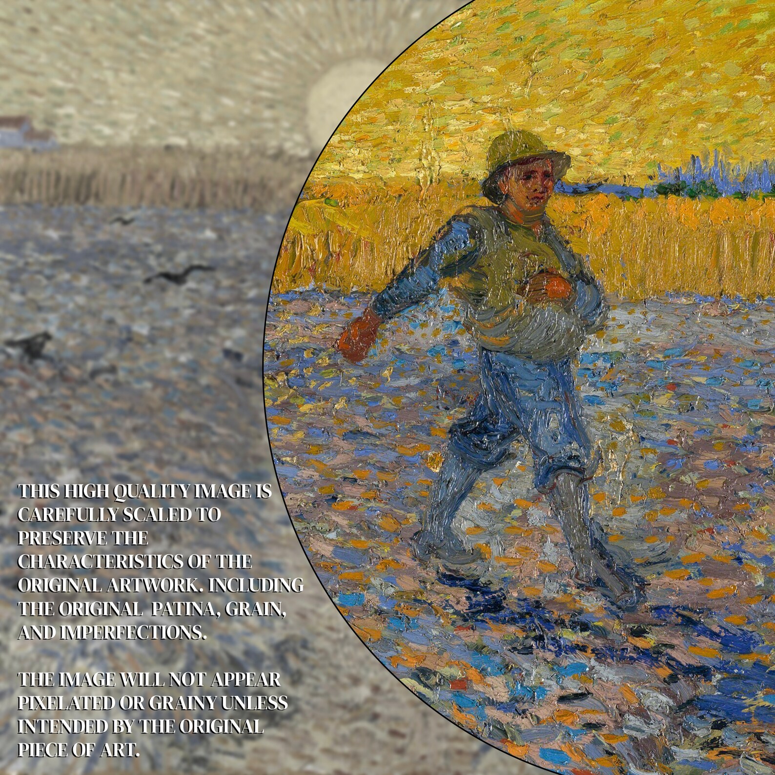 Van Gogh Yellow Gallery Wall Art Set of 4 | Printable Wall Art | Wall ...
