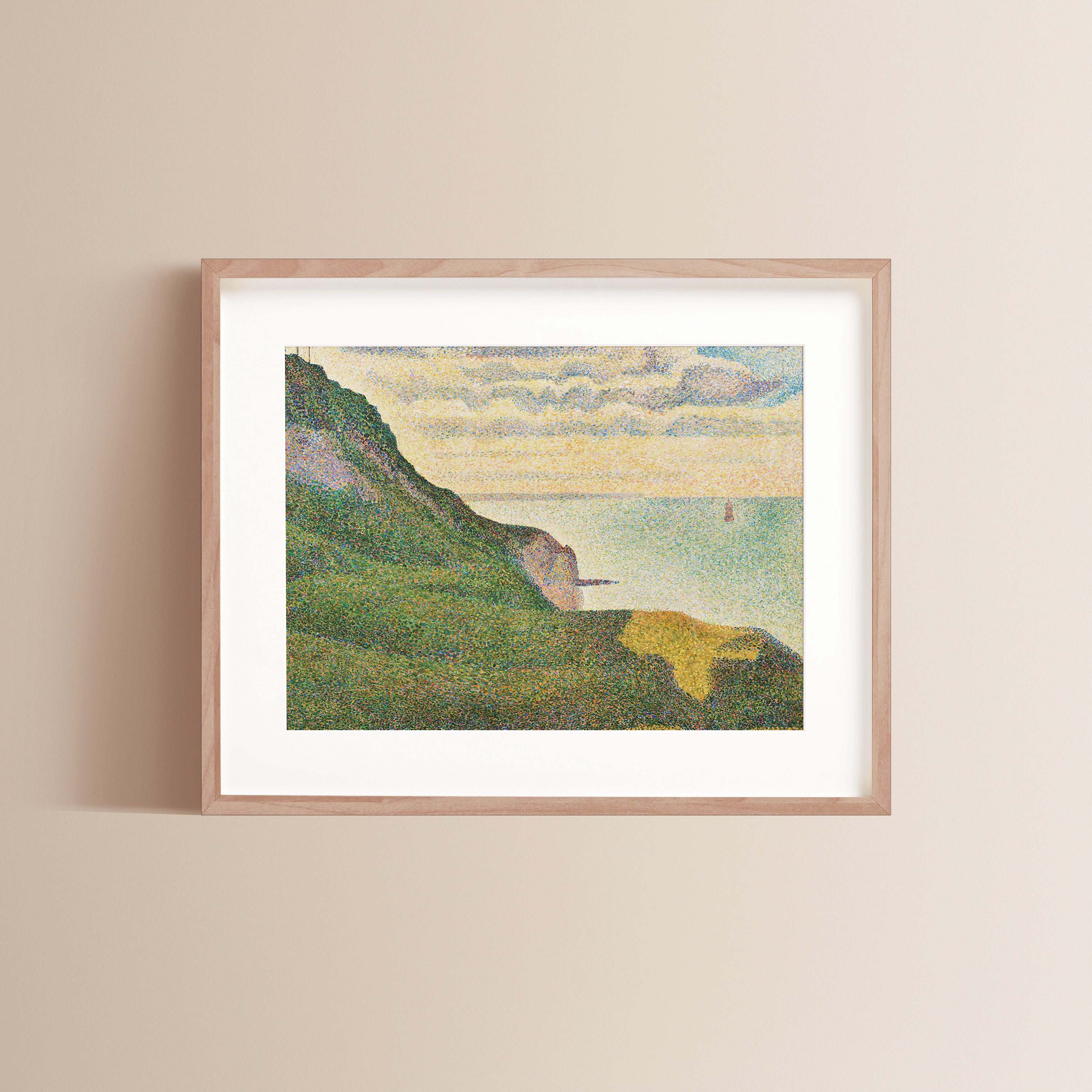 Normandy Print | Georges Seurat | Museum Printable Wall Art | Seurat ...