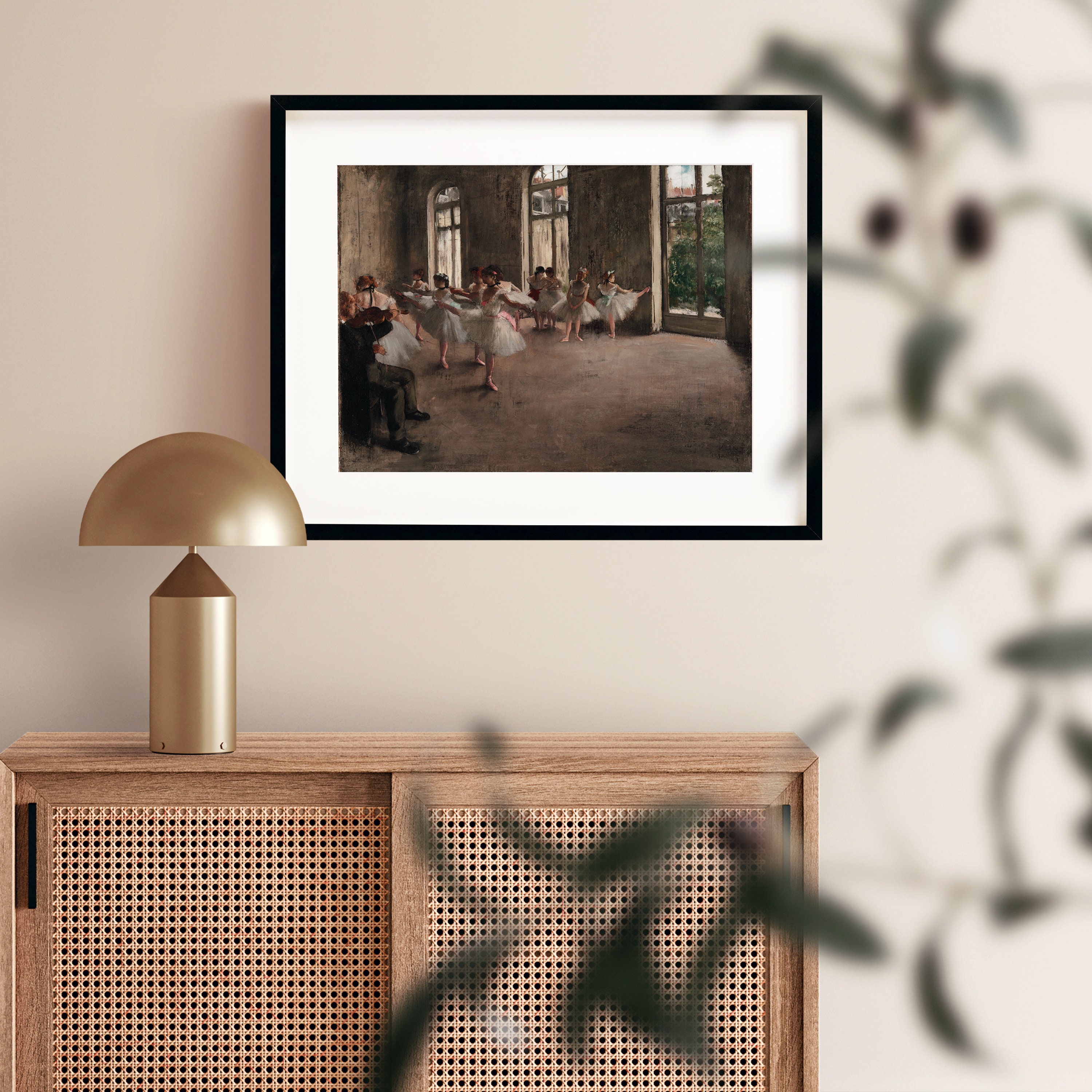 Degas the Rehearsal Print | Printable Wall Art | Edgar Degas | Museum ...