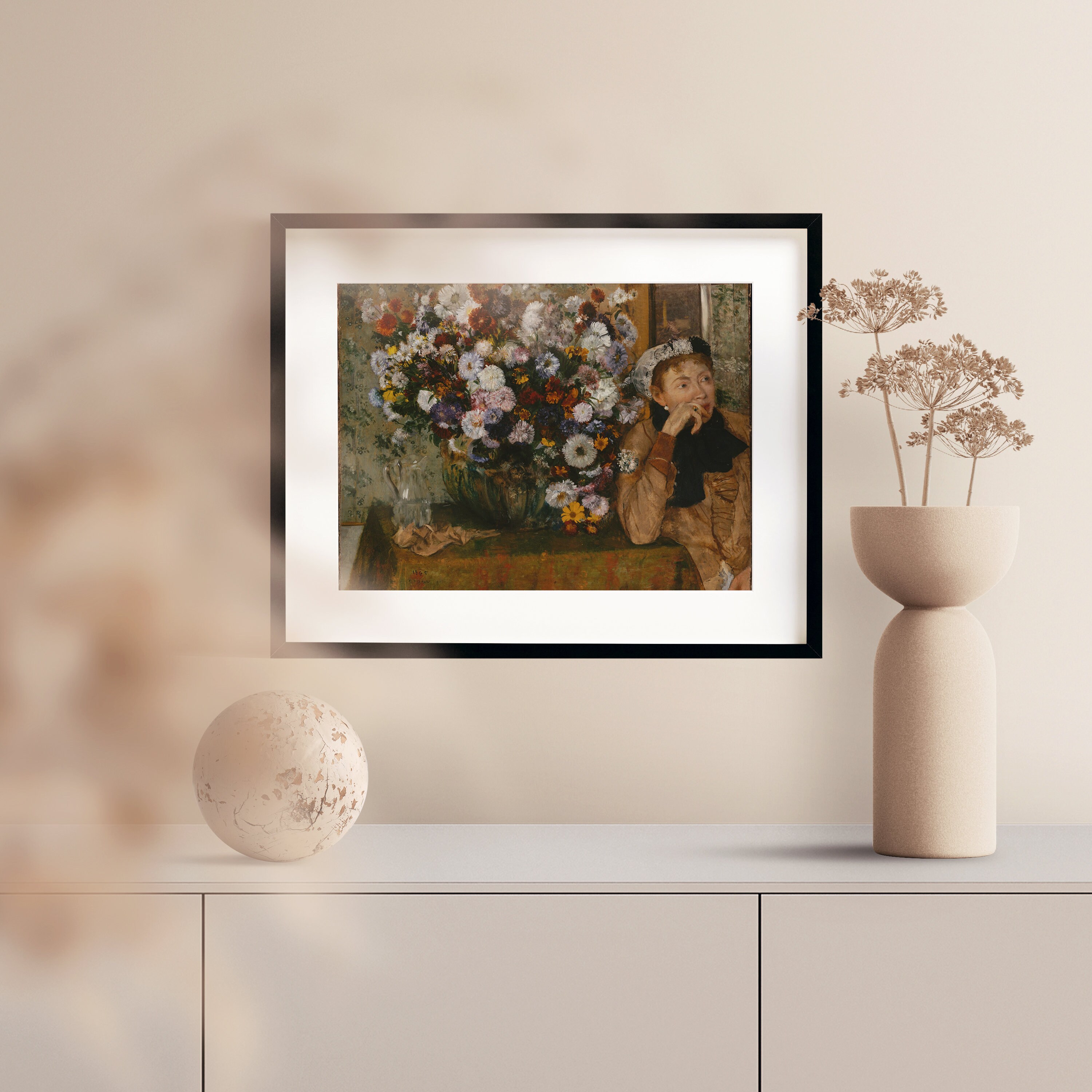 Degas Portrait Print | Printable Wall Art | Edgar Degas | Degas Poster ...