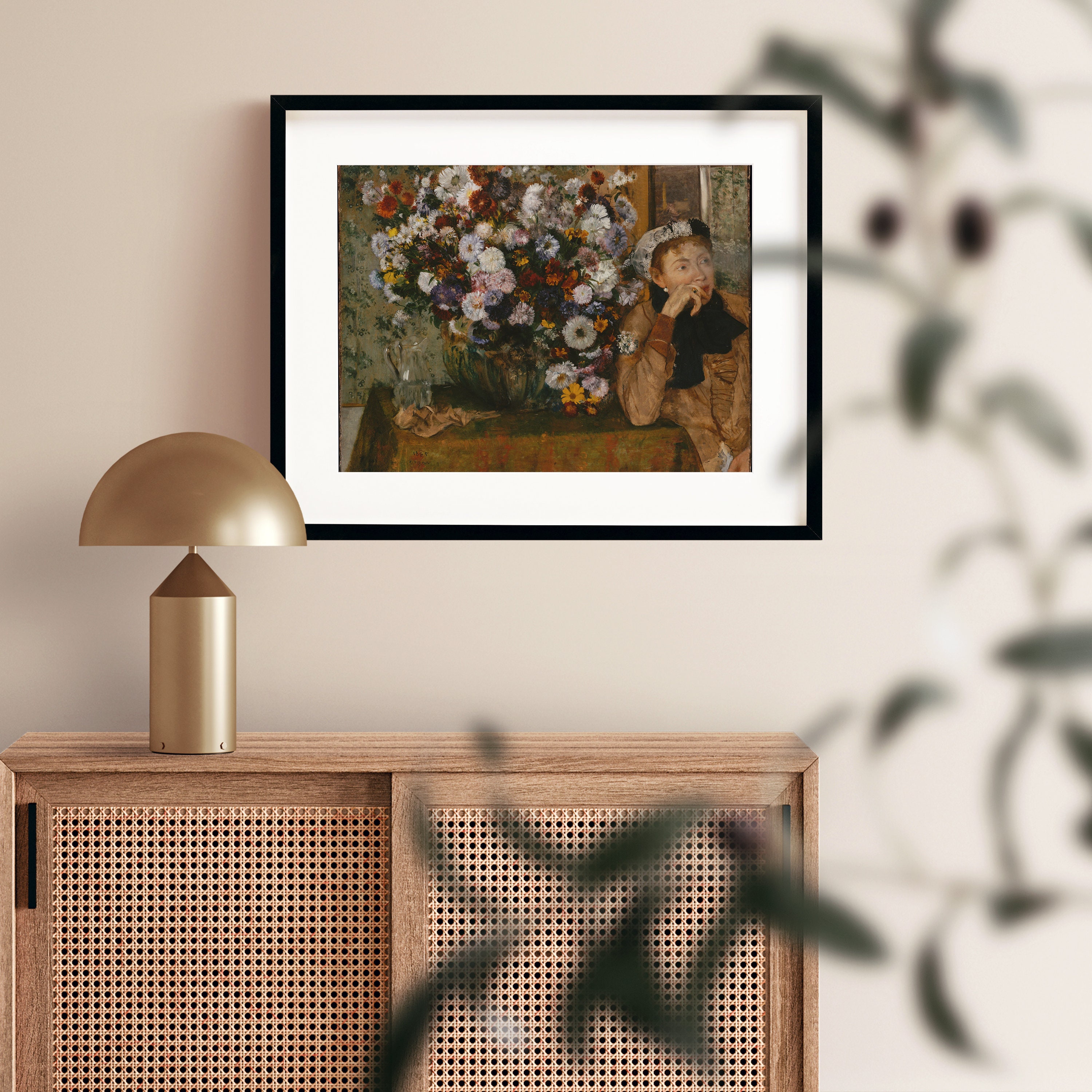 Degas Portrait Print | Printable Wall Art | Edgar Degas | Degas Poster ...