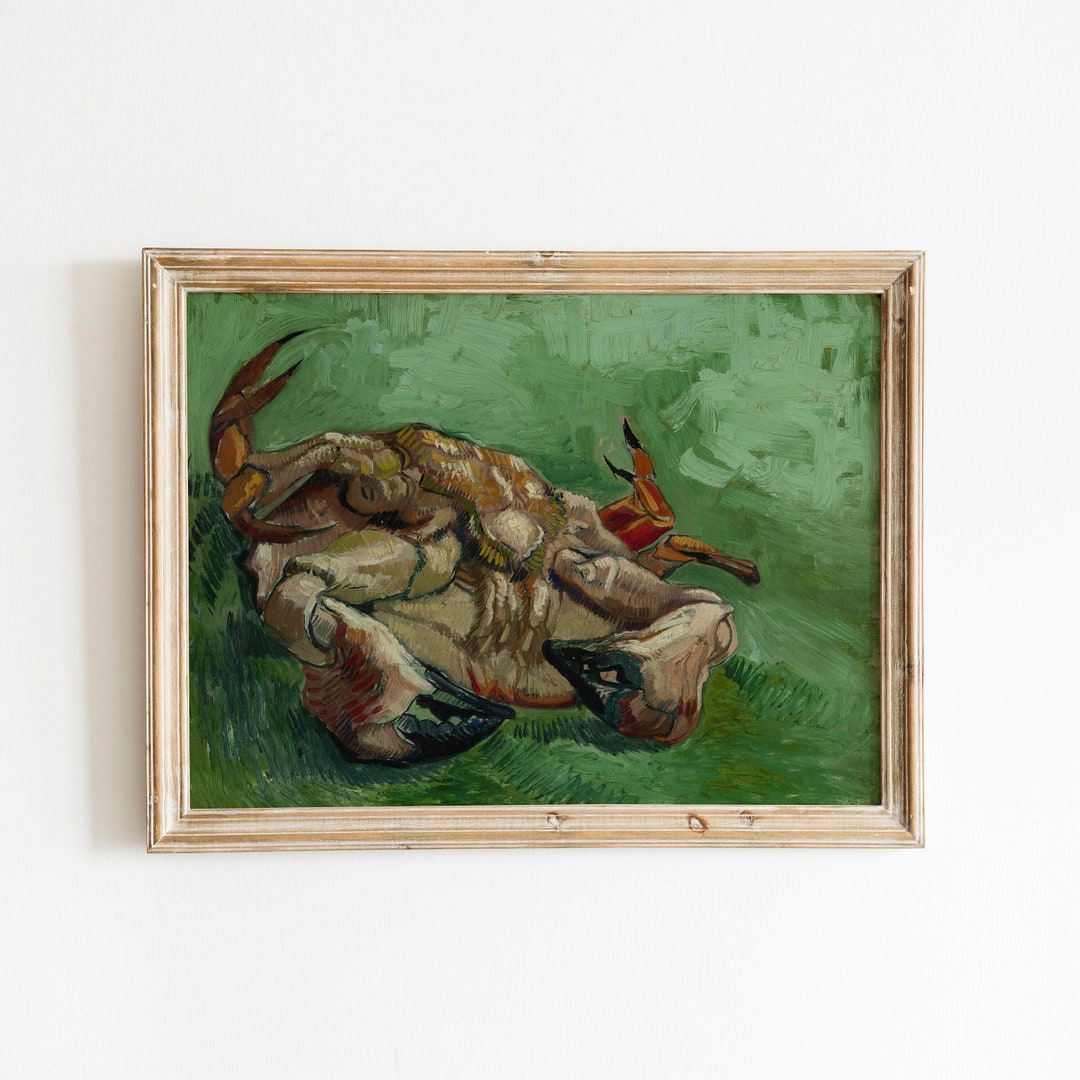 Van Gogh Crab Print | Printable Wall Art | Vincent Van Gogh | Printable ...